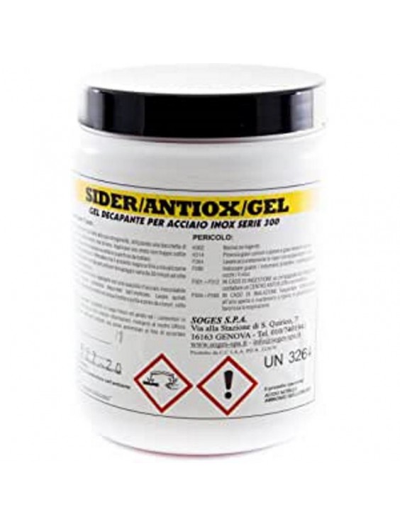 Gel Decapante Acciaio Inox per Saldatura Soges | Easywork Italia