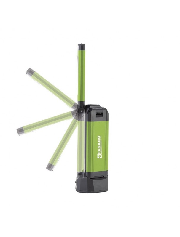 Lampada a led 3 Fari Portatile e Ricaricabile Fasano | Easywork Italia